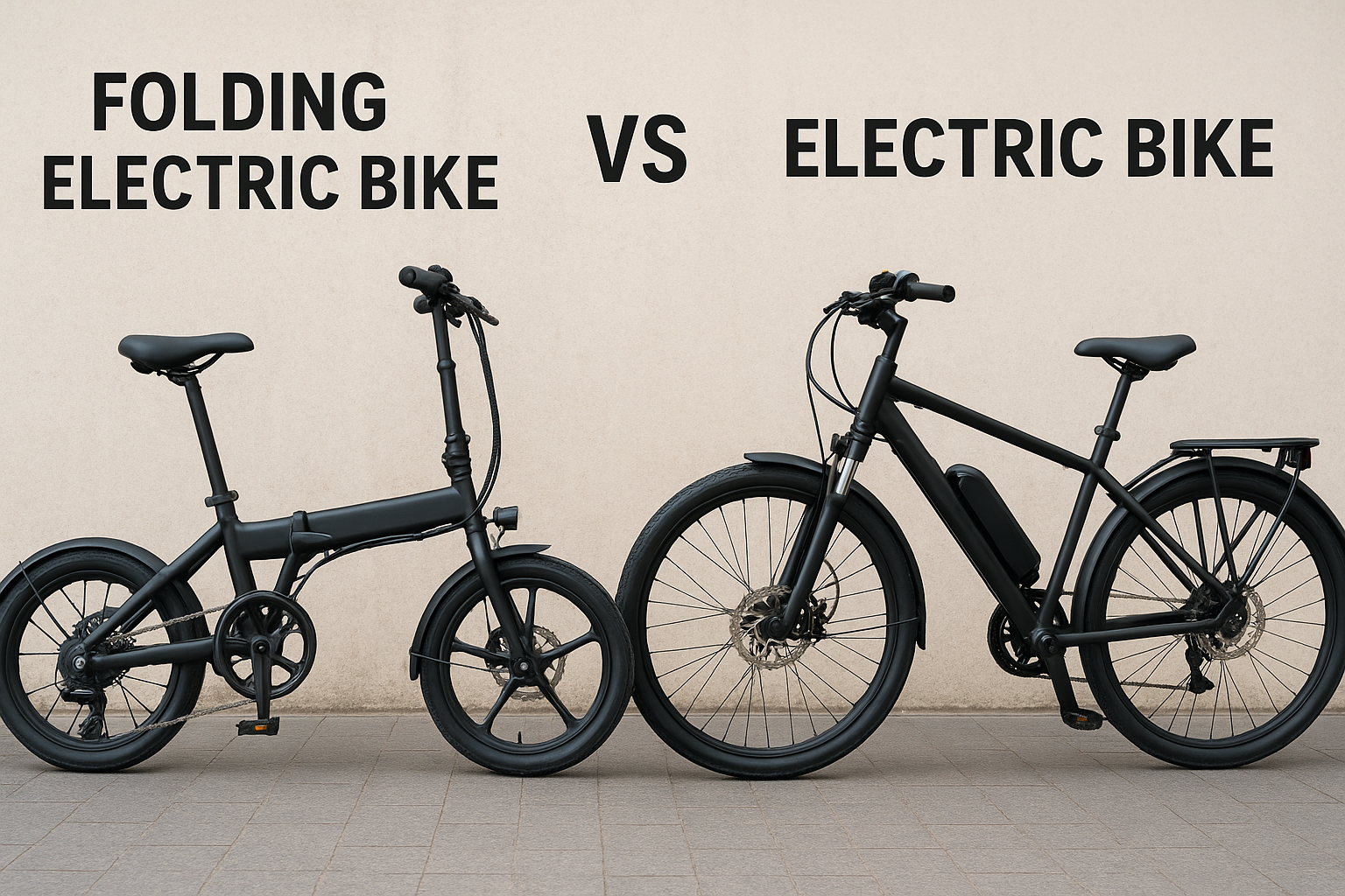 Folding Electric Bike vs Electric Bike: Which One Should You Choose in ...